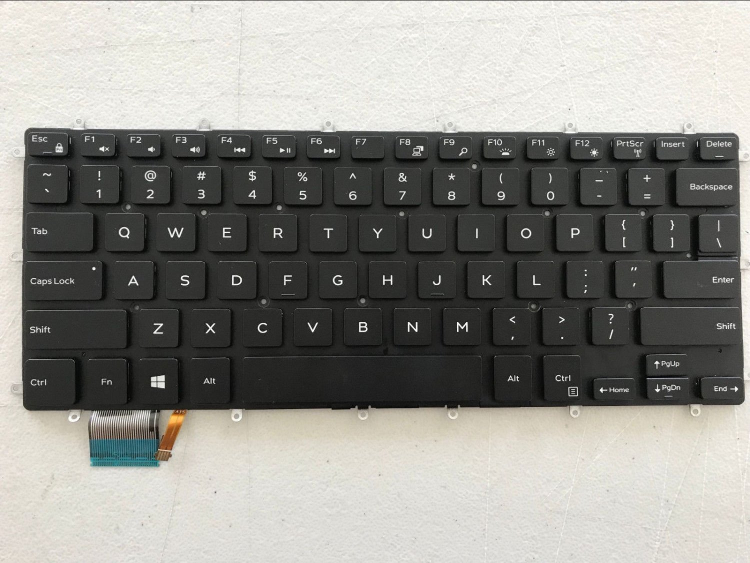 Keyboard+Backlit Dell 0H4XRJ Inspiron 13 7368 7378 15 7569 7579 ...