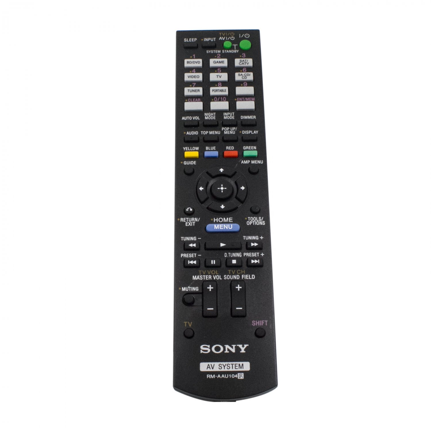 NEW Remote Control for Sony AV SYSTEM STR-KS380 STR-KS470 STR-DH520 RM ...