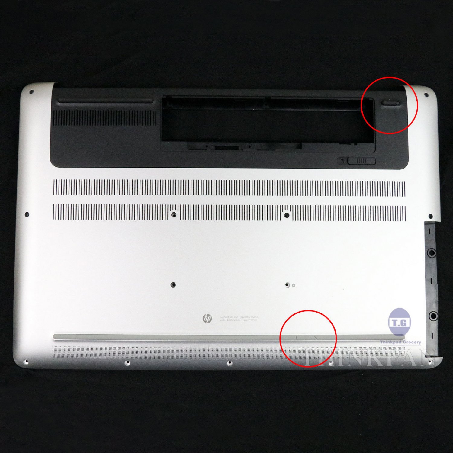 HP ENVY M7-N 17-R 17-N M7-N101DX Bottom Case Cover 813783-001 ...