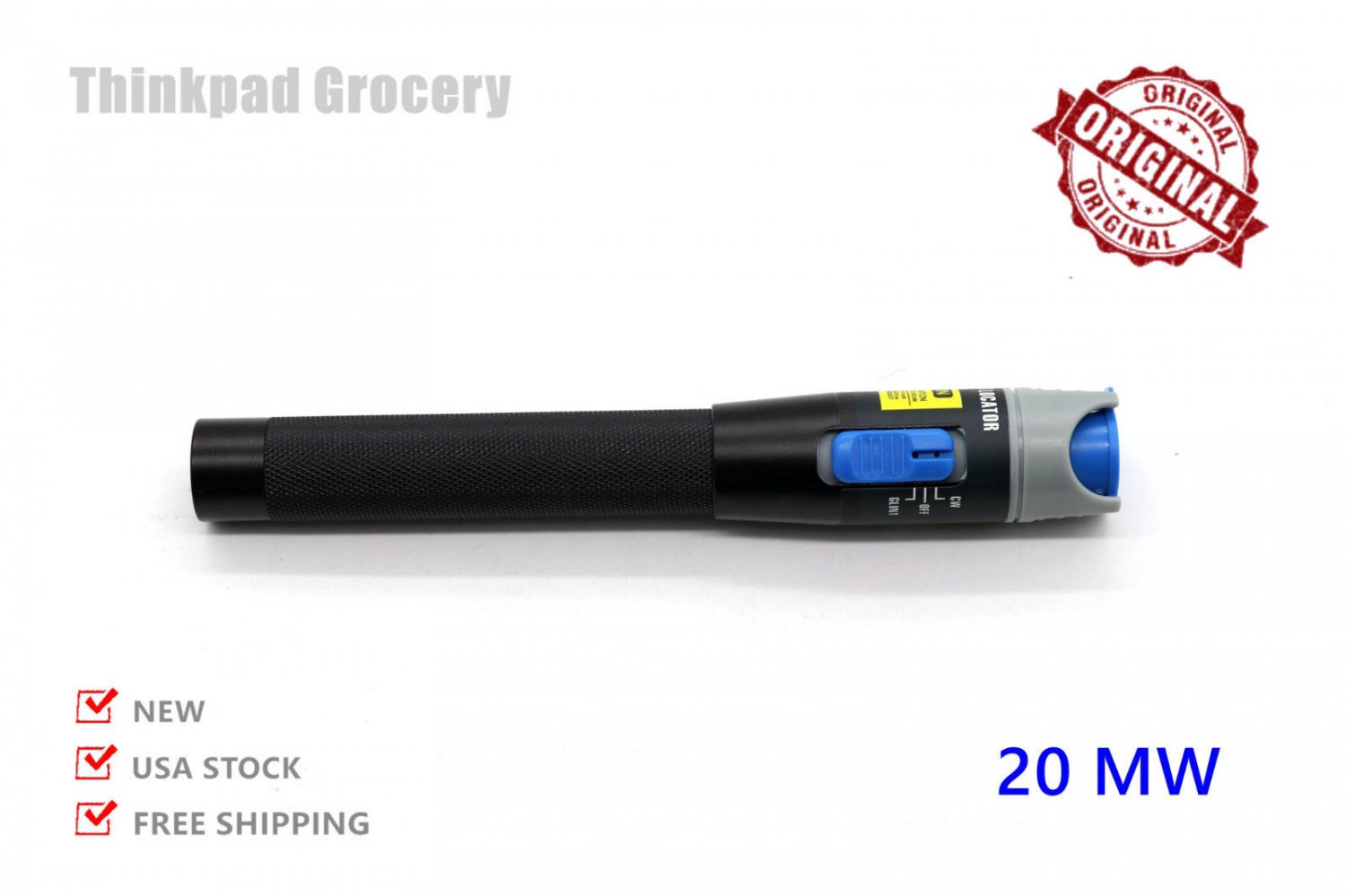 NEW USA Visual Fault Locator, Red Light Fiber Optic Cable Tester Meter ...