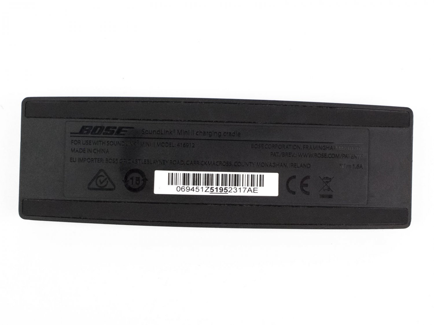 Bose SoundLink Mini II Charging Cradle USE WITH SOUNDLIK Model 416912 ...