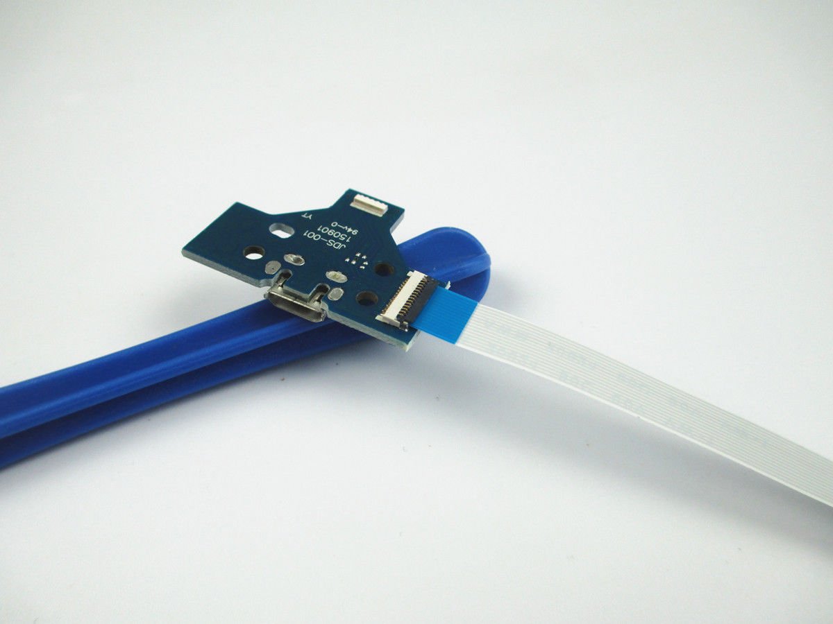 New 14 Pin Charging Port JDS 001 Board Flex Cable For PS4 Controller