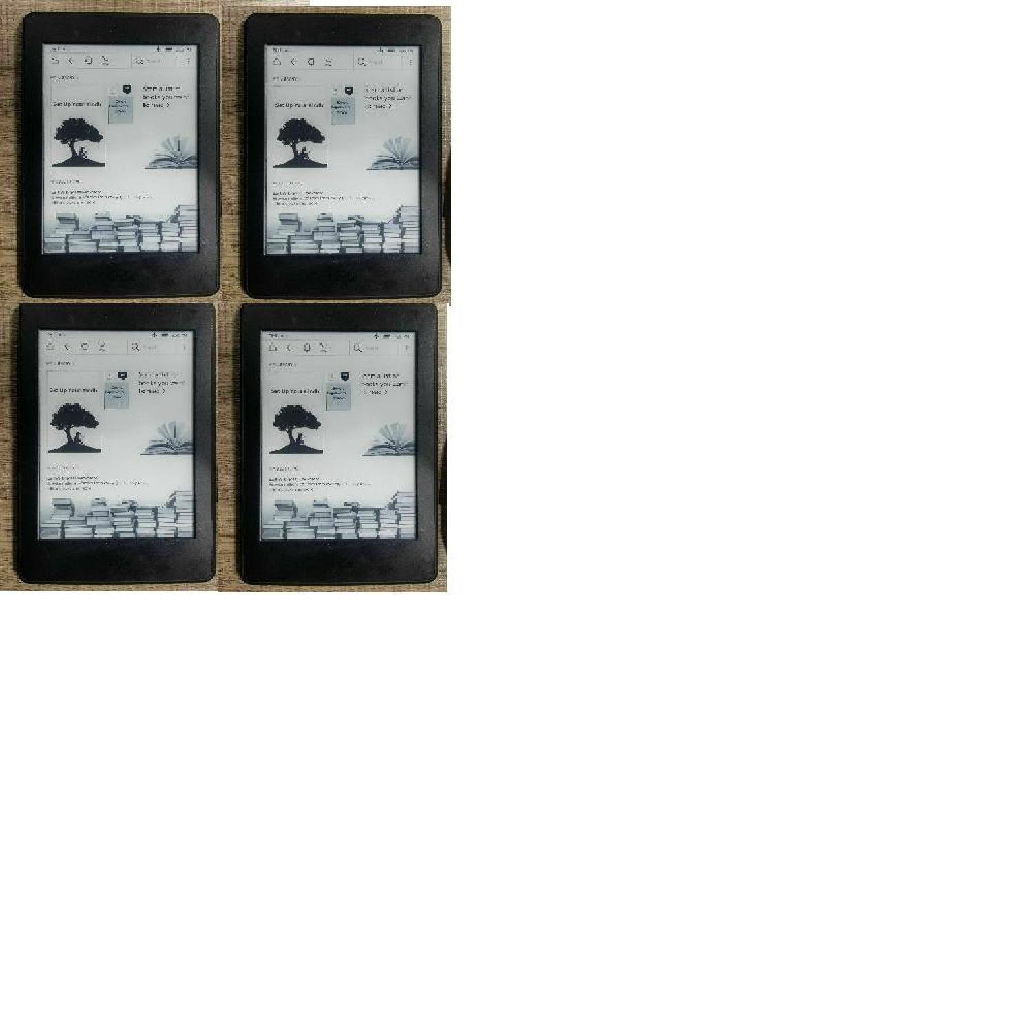 -4 units.Used Amazon Kindle Paperwhite 3rd (7th Generation) 4GB,without ...