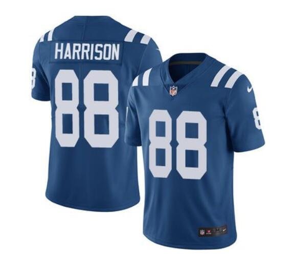 Men's Marvin Harrison #88 Colts Limited Player Jersey Royal