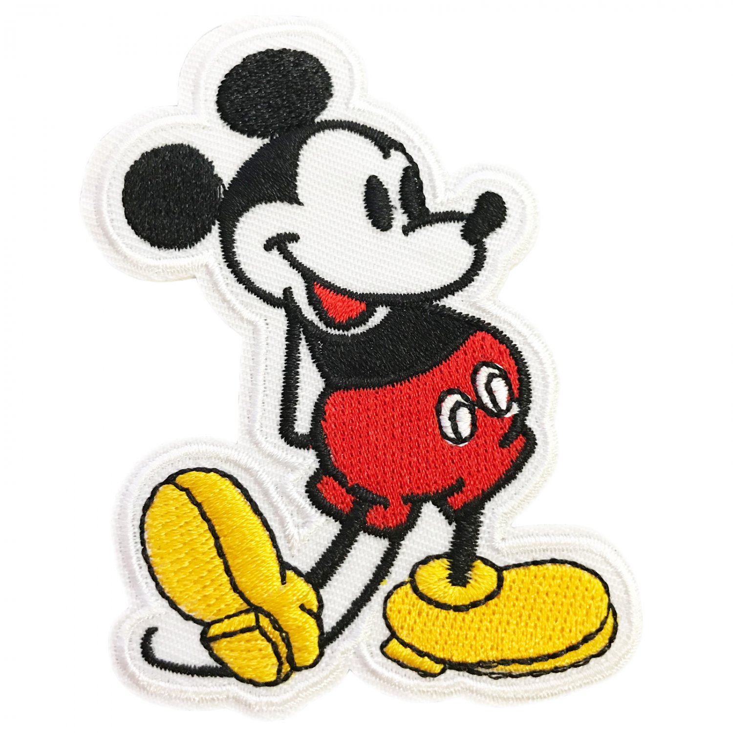 Retro Mickey Mouse Patch Embroidered Iron On Patch Kids Retro Disney ...