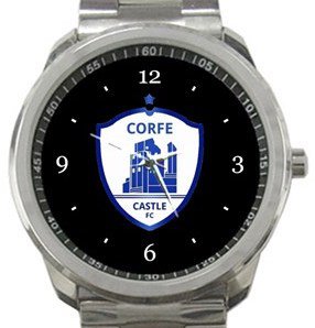 Corfe Castle Football Club Sport Metal Watch