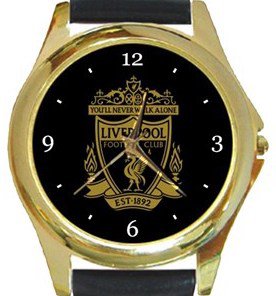 Liverpool Football Club Gold Metal Watch