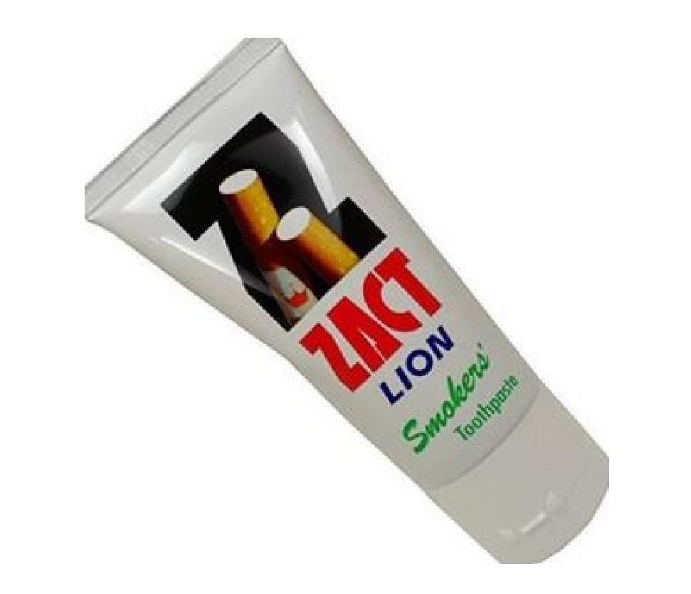 Zact Smokers Toothpaste Nicotine Stains Tobacco Whitening Bad Breath ...