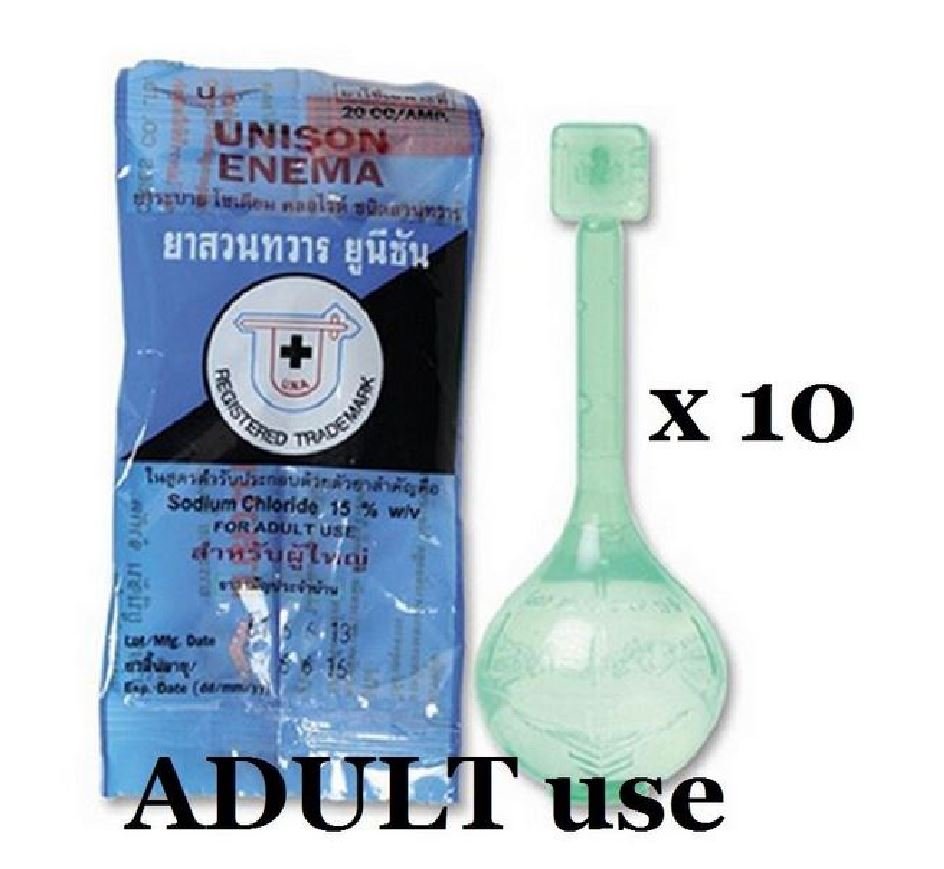 Unison Enema Constipation Remedy Fast Relief Loosen Bowels Purgative ...