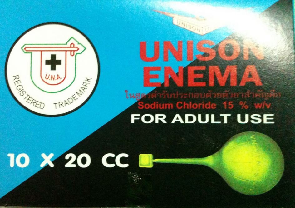 Unison Enema Constipation Remedy Fast Relief Loosen Bowels Purgative ...