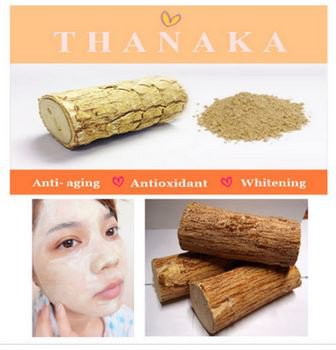 Isika Thanaka Powder Tanaka Powder Face Care Skin Acne Melanin Sebum ...