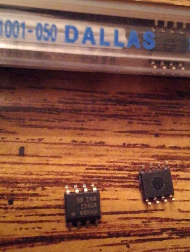 Lot of 12: Burr Brown INA134UA