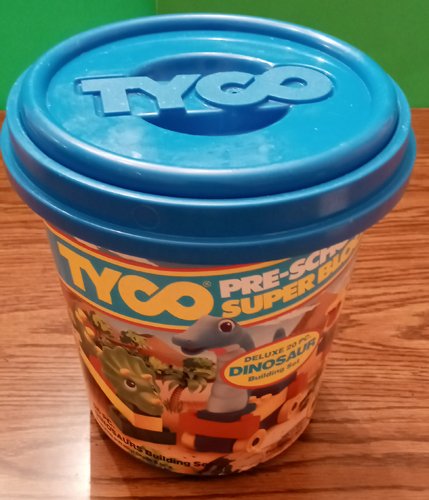 Tyco Super Blocks - Deluxe Dinosaur Building Set - Complete FREE Shipping