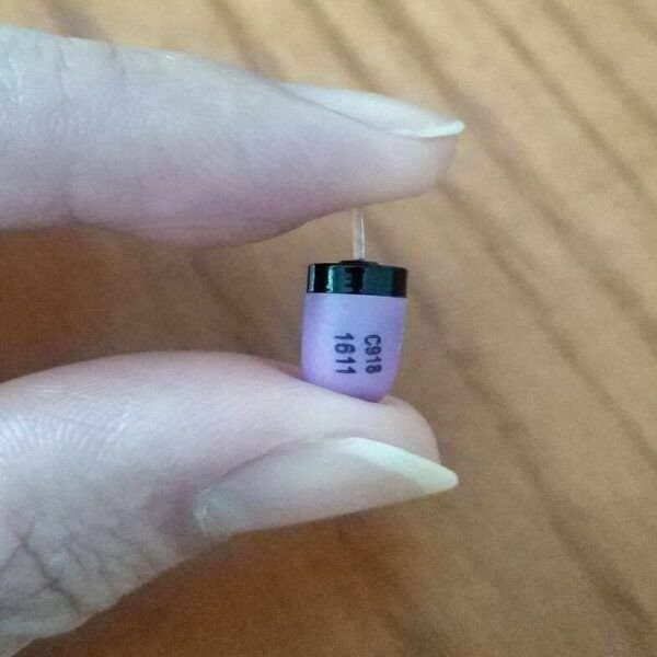 Super MINI AMK 918 Earpiece MICSpy Covert Non-magnetic 30PCS/Lot Purple ...