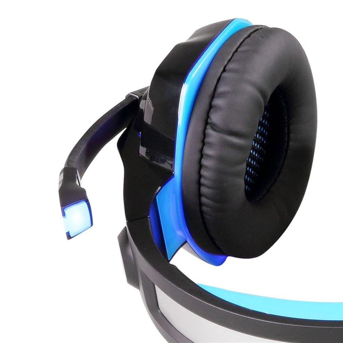 G2000 Lightweight Gaming Headset LED Headband Luminous Gamer Headphones