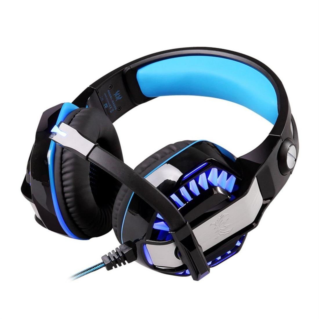 G2000 Lightweight Gaming Headset LED Headband Luminous Gamer Headphones