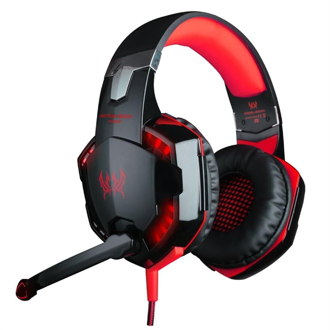 G2000 Lightweight Ergonomic Design Gaming Headset Luminous Headphones ...