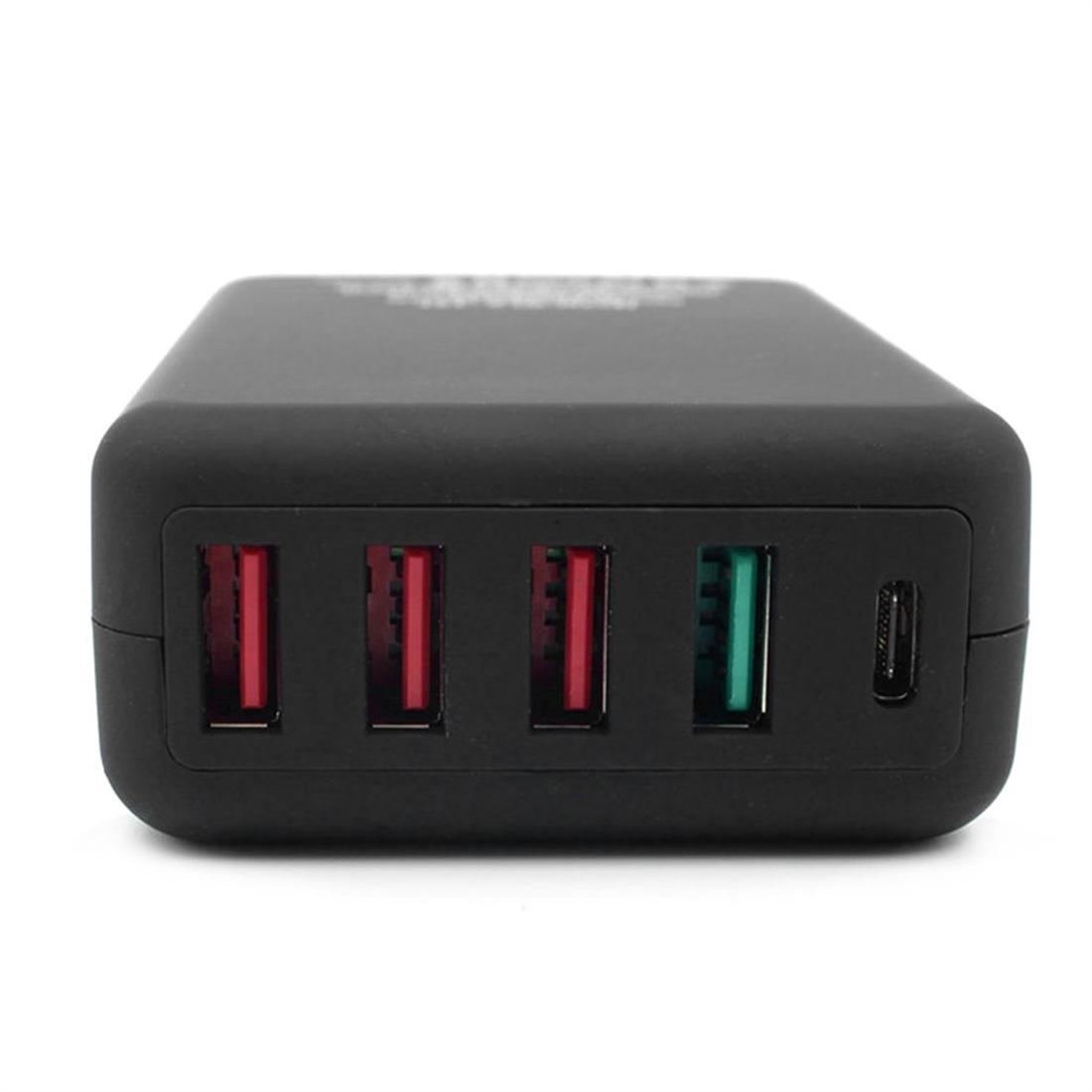 USB Fast Charger Multi USB Ports Charger With 5 USB Ports and Type-C Port