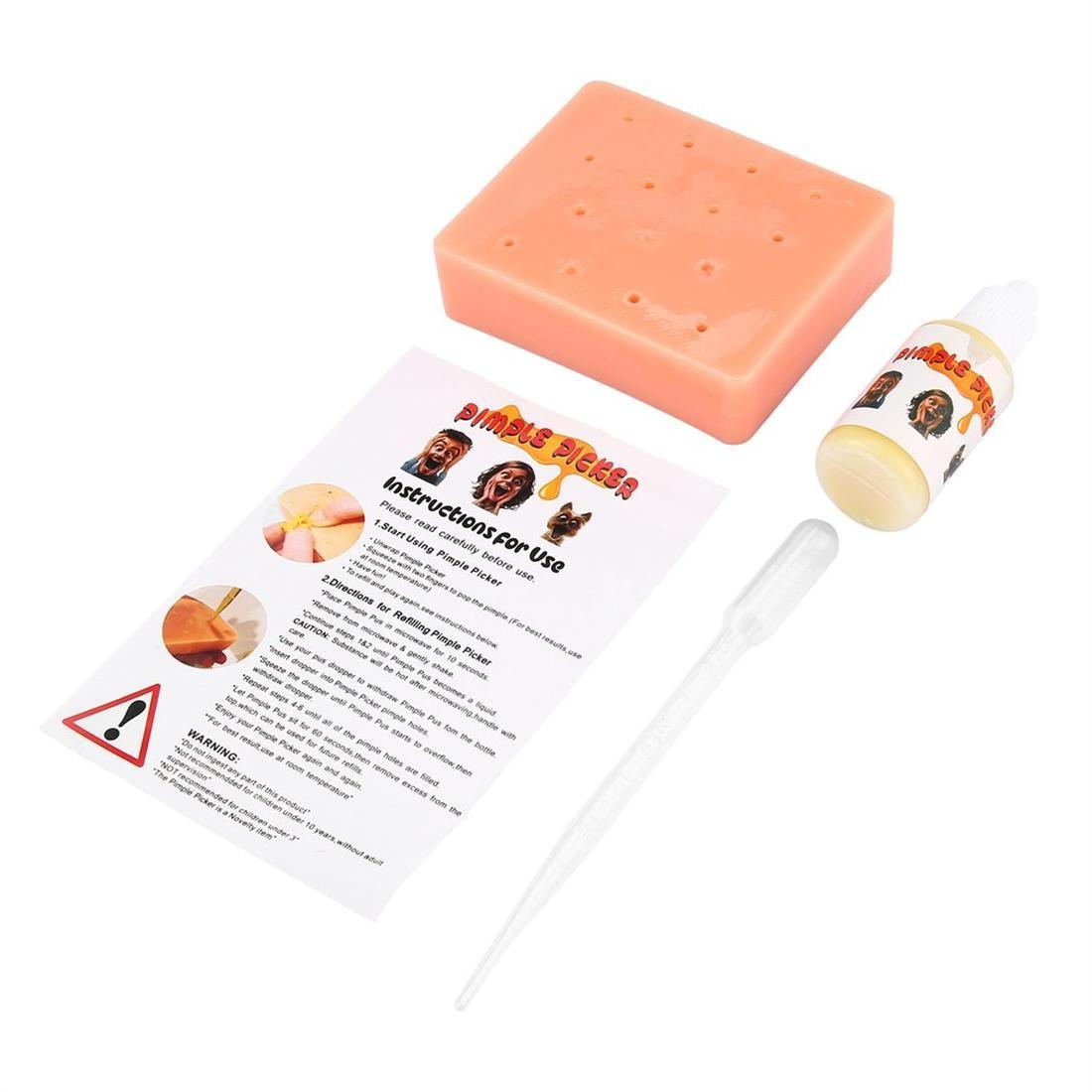 Pimple Popping Funny Toy Pop it Pal Stress Reliever Toys Squeeze Acne Toy