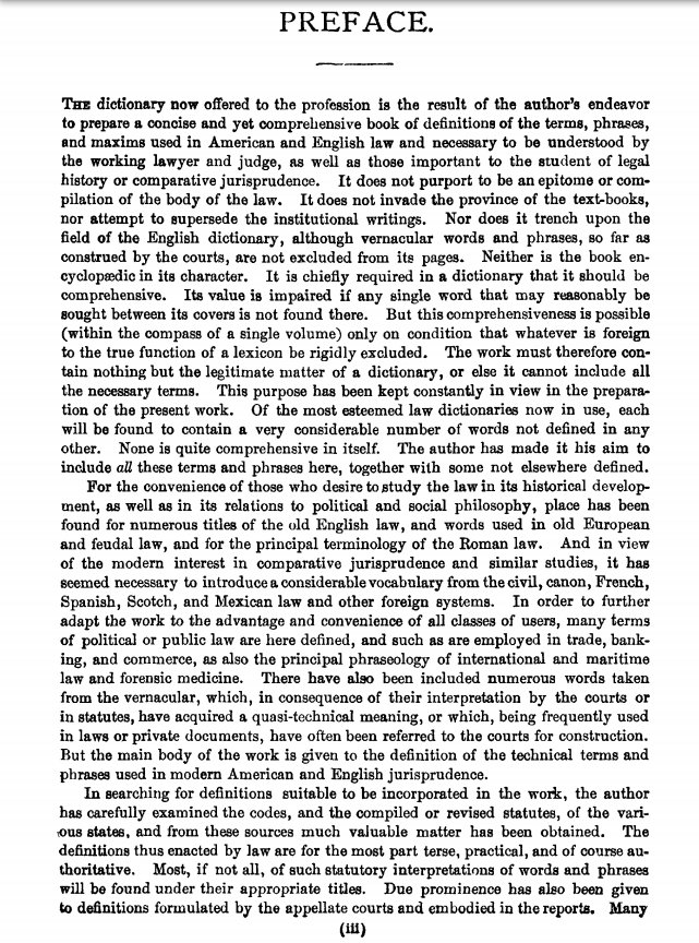 Blacks Law Dictionary 1st Edition 1891 ---eBook-- (pdf) -- (ISBN ...