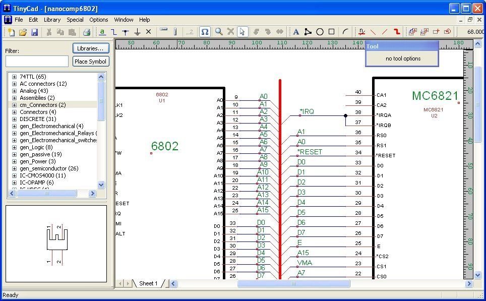 TinyCAD Software BUNDLE Electrical Circuit Diagram Design CAD Software ...