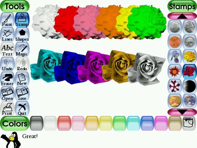 Tux Paint Kids Children Drawing Painting Software for Windows [Download]