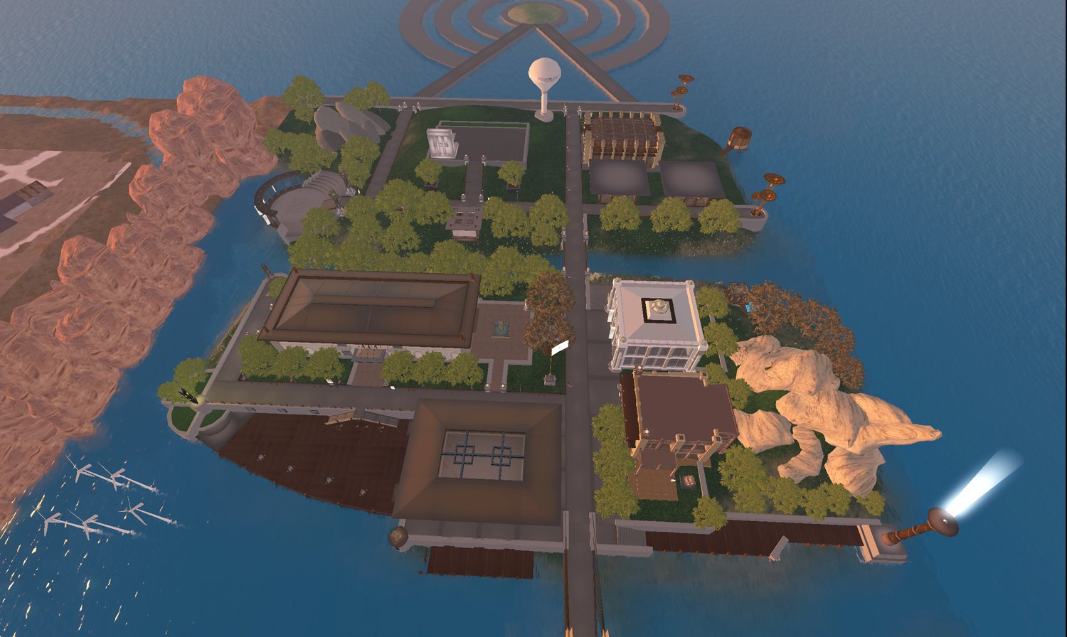 OpenSimulator 3D Virtual Environment Creator CAD Software Sim Game for ...