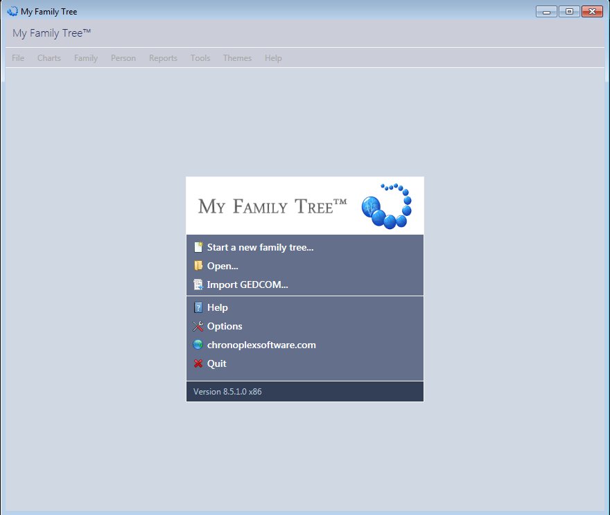 My Family Tree Software for Windows [Download]