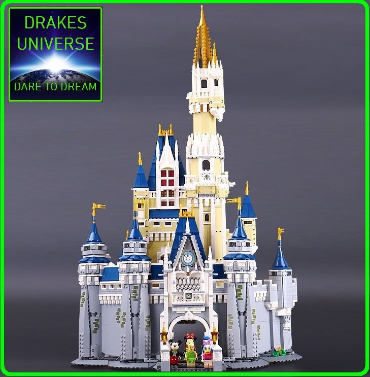 Cinderella Castle Model Kit 4160 Pieces