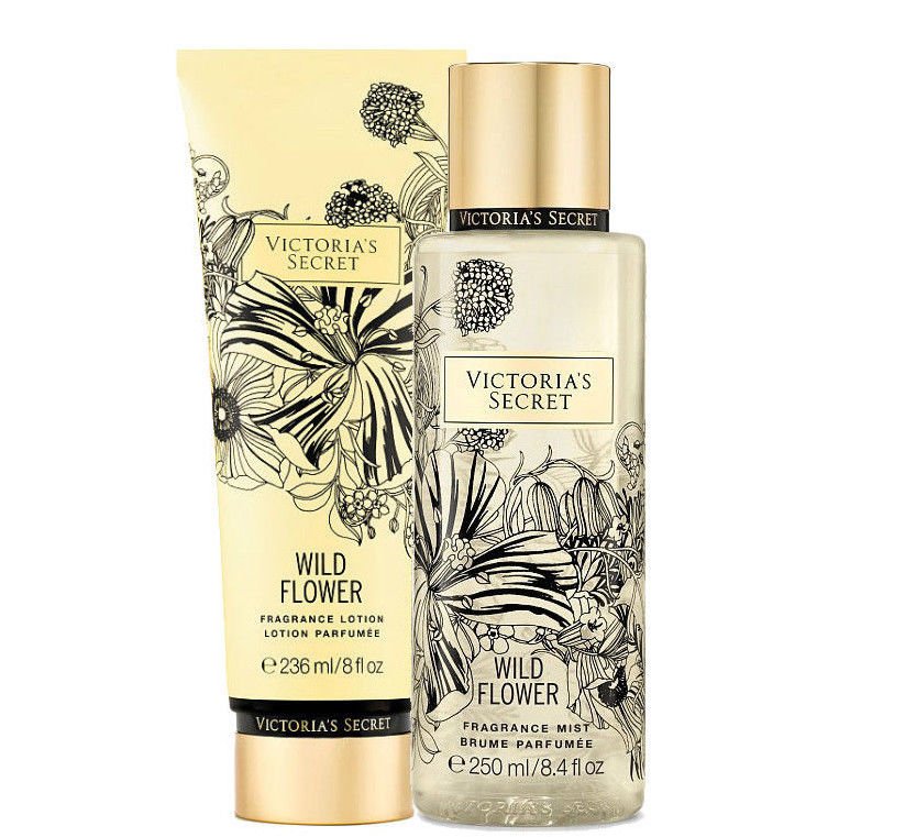 Victoria’s Secret Wild Flower Fragrance Lotion + Fragrance Mist Duo Set