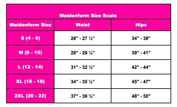 Maidenform Shiny Beige Wear Your Own Bra Body Briefer - Size - 2XL