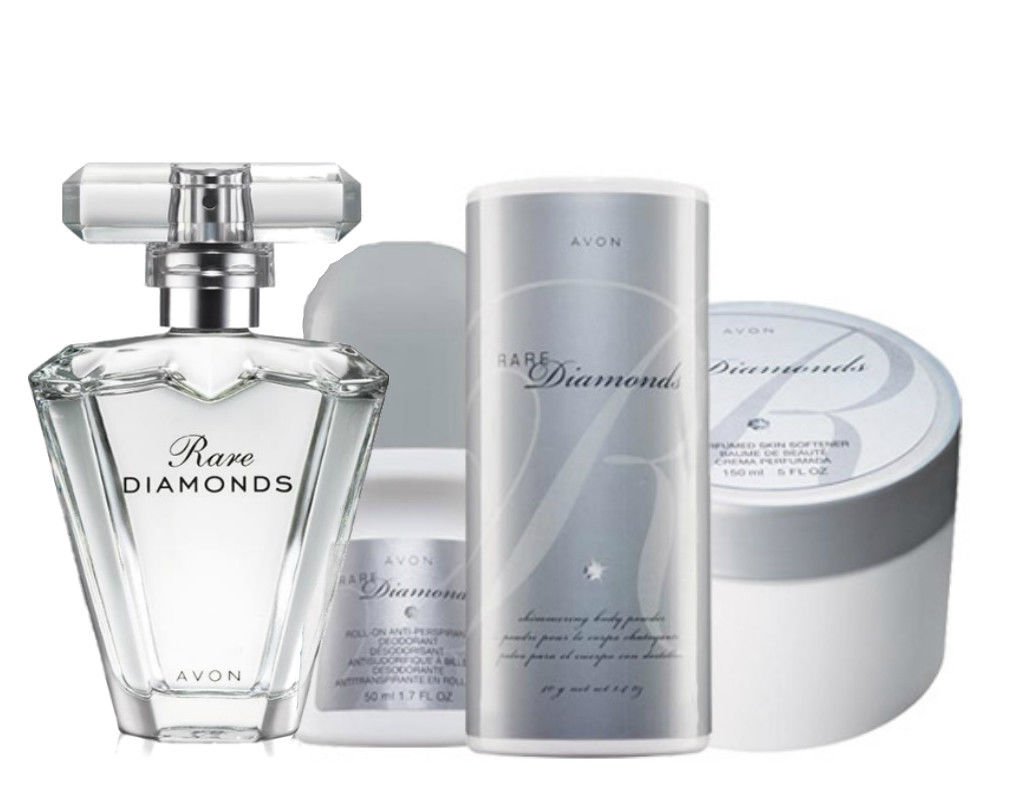Avon Rare Diamonds Classic For Her Four Piece Gift Set