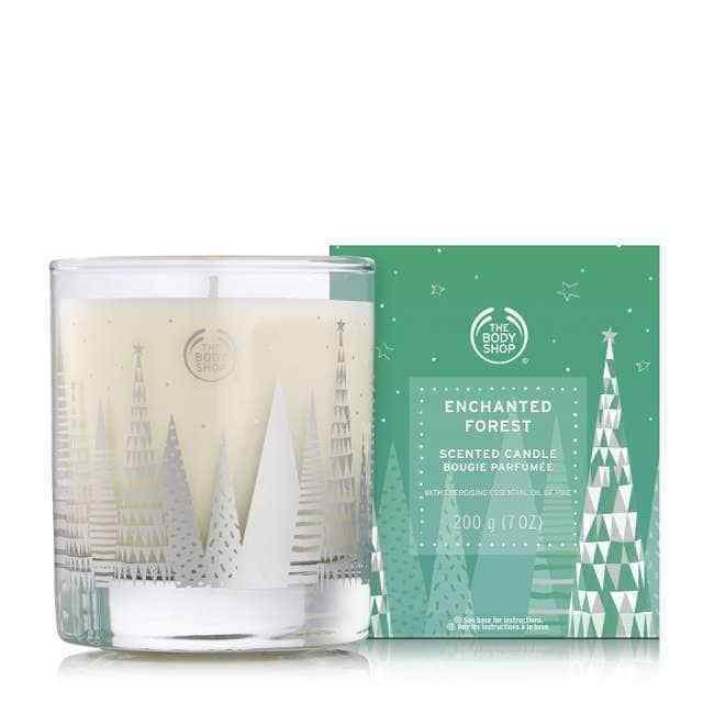 The Body Shop Enchanted Forest Single Wick 7.0 Ounces Scented Candle