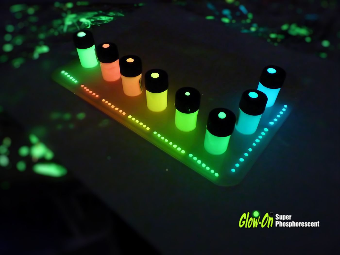 Glow-On® ORIGINAL Super Glow Paint for Gun Night Sights 2.3 ml vial.