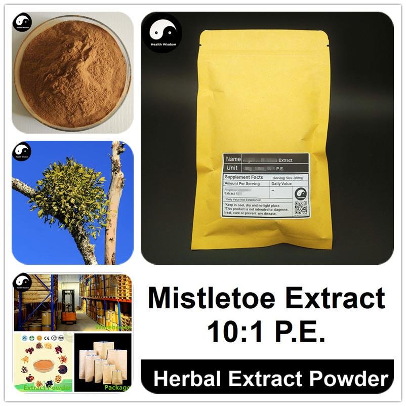 Mistletoe Extract Powder 10:1, Viscum Coloratum P.E., Hu Ji Sheng 500g