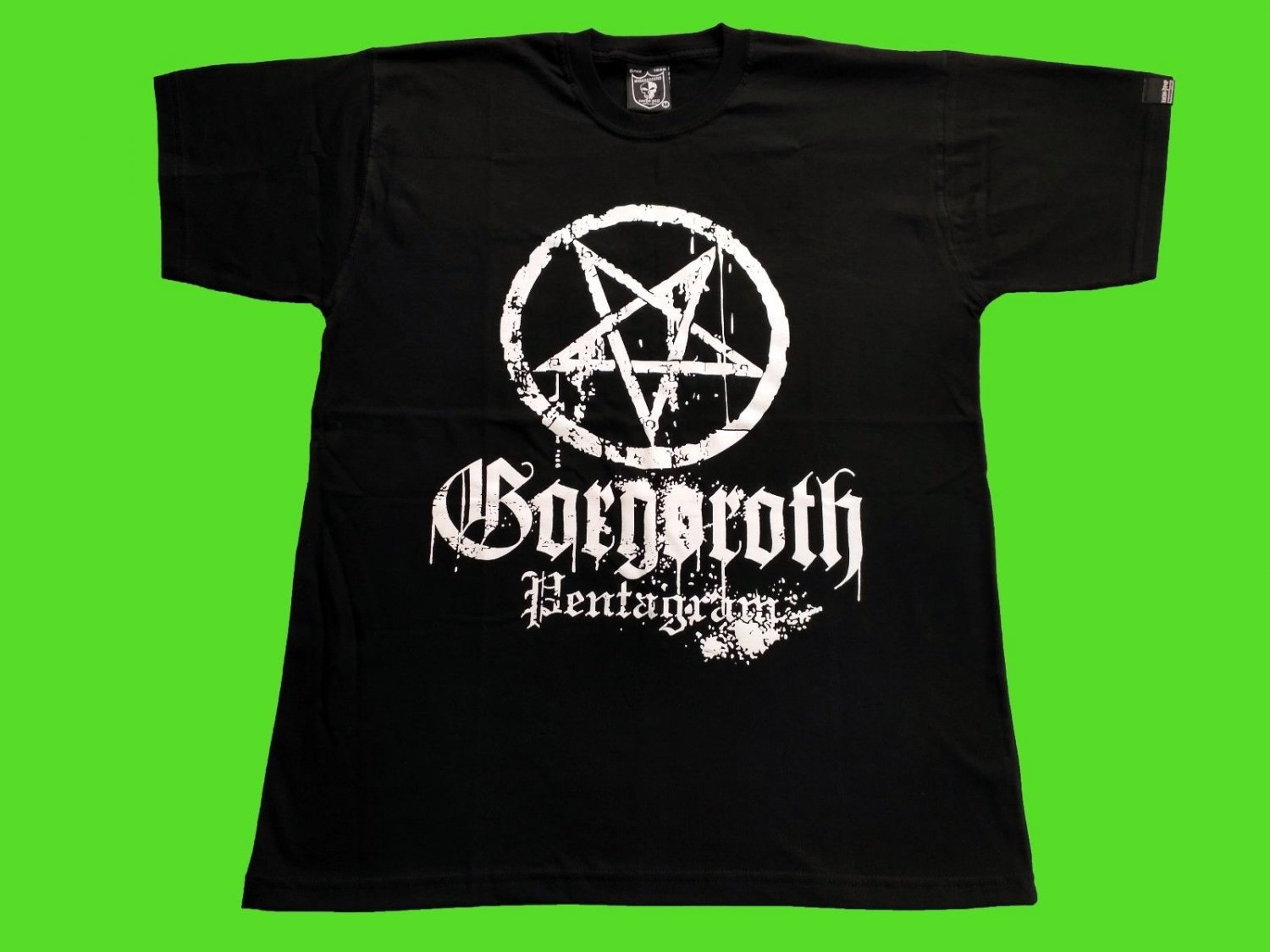 GORGOROTH - Pentagram T-SHIRT Black (L) NEW heavy thrash death metal