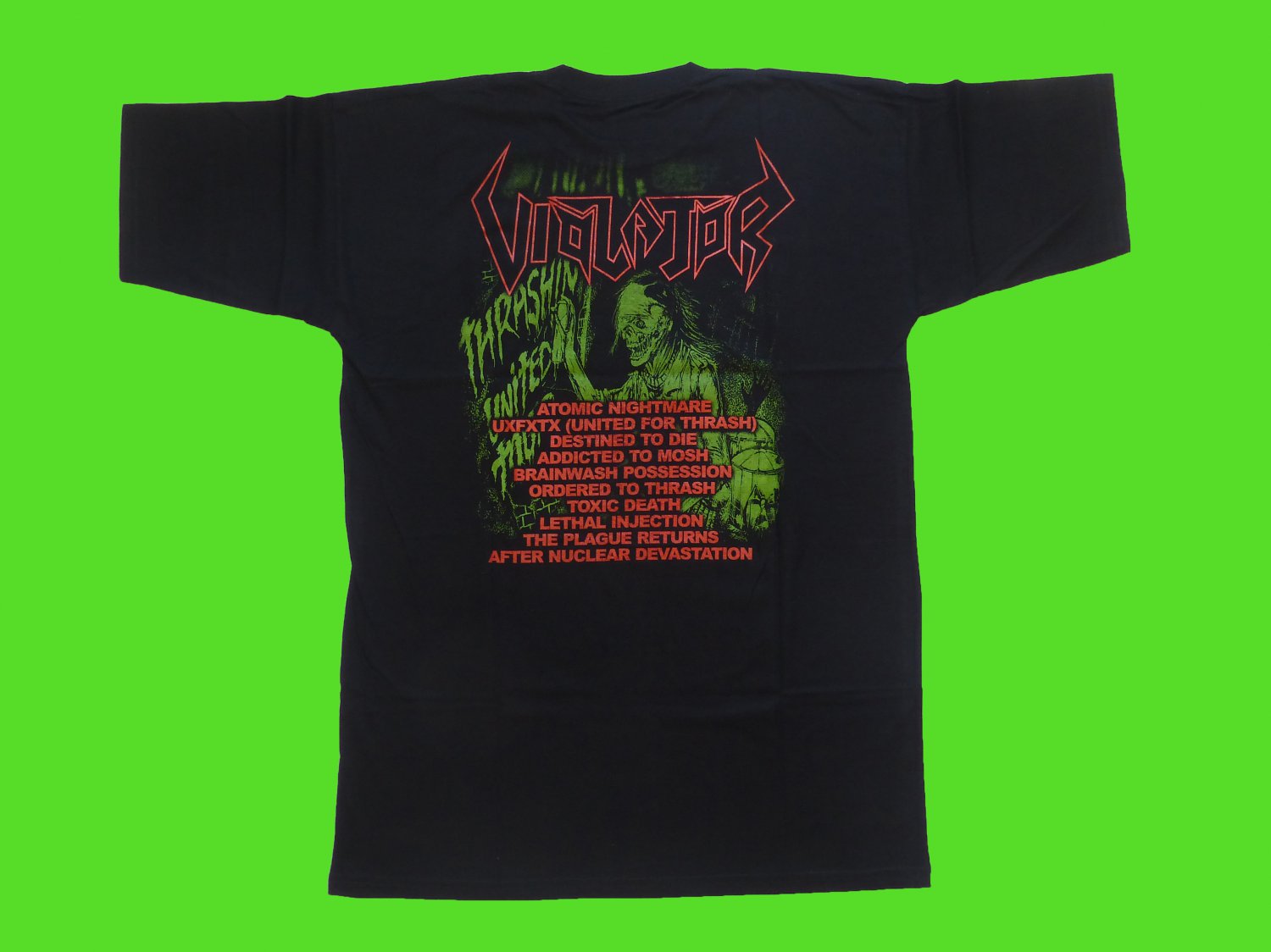 Violator Chemical Assault T Shirt Xxl New Heavy Thrash Death Metal