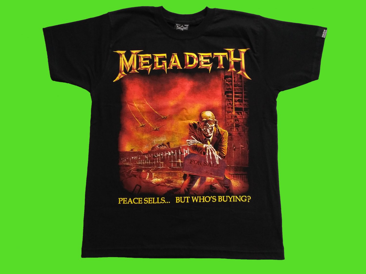 MEGADETH - Peace sells T-SHIRT Black (S) NEW heavy thrash death metal