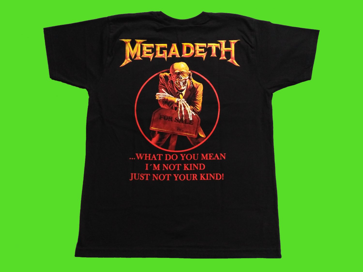 MEGADETH - Peace sells T-SHIRT Black (S) NEW heavy thrash death metal