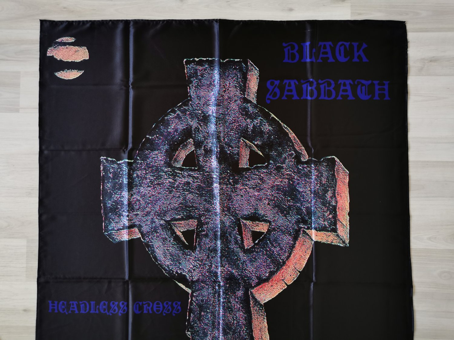 BLACK SABBATH - Headless cross FLAG cloth POSTER Banner Heavy METAL NWOBHM
