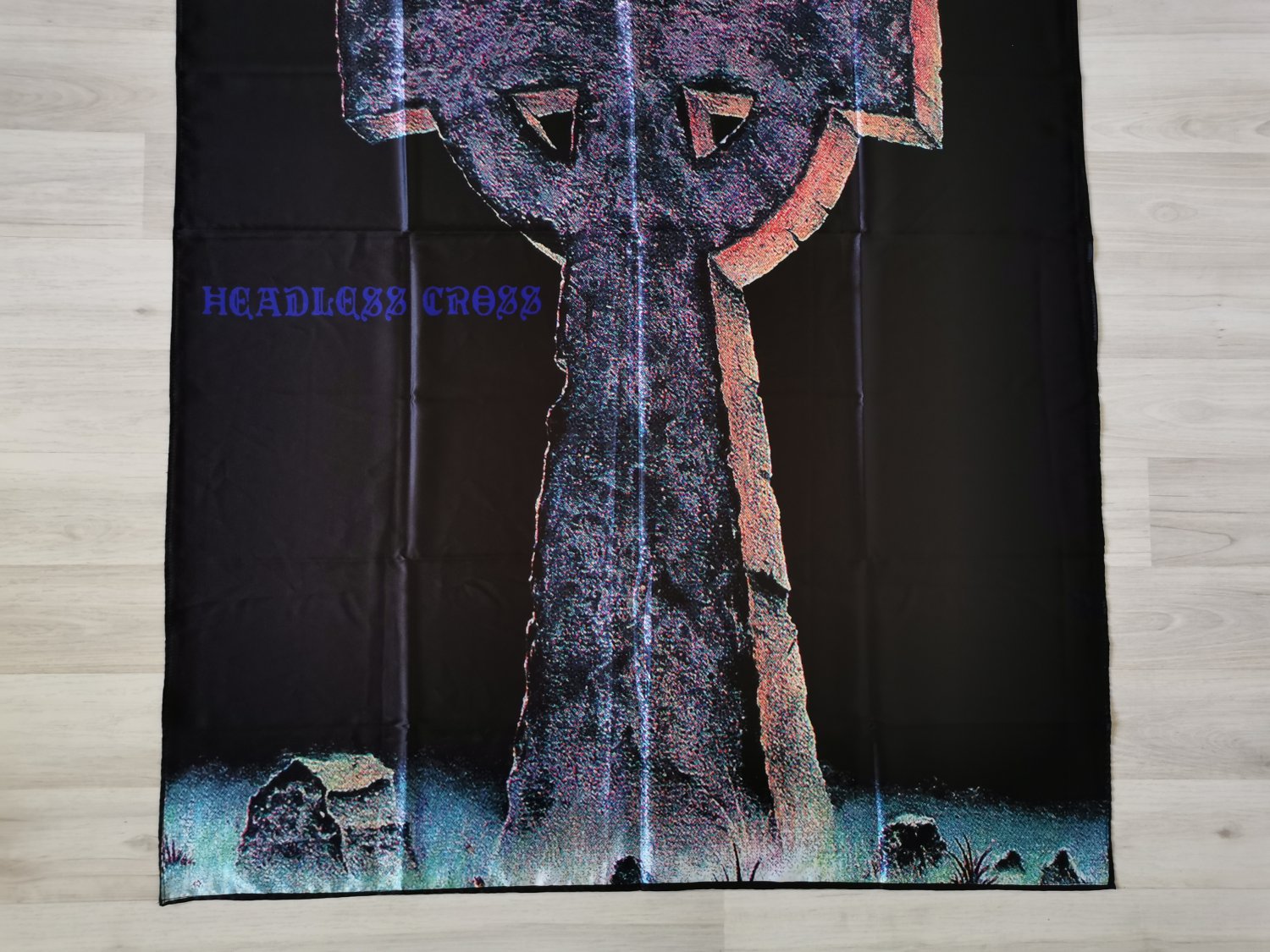 BLACK SABBATH - Headless cross FLAG cloth POSTER Banner Heavy METAL NWOBHM