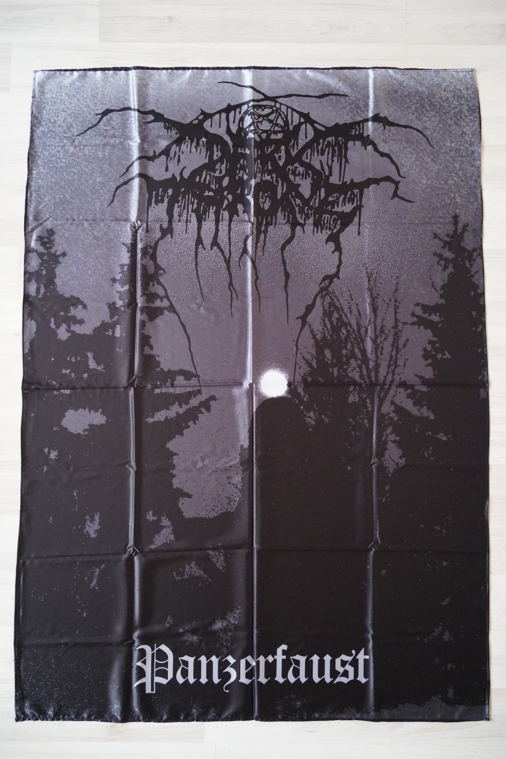 DARKTHRONE - Panzerfaust FLAG Black metal cloth poster banner Burzum Fenriz