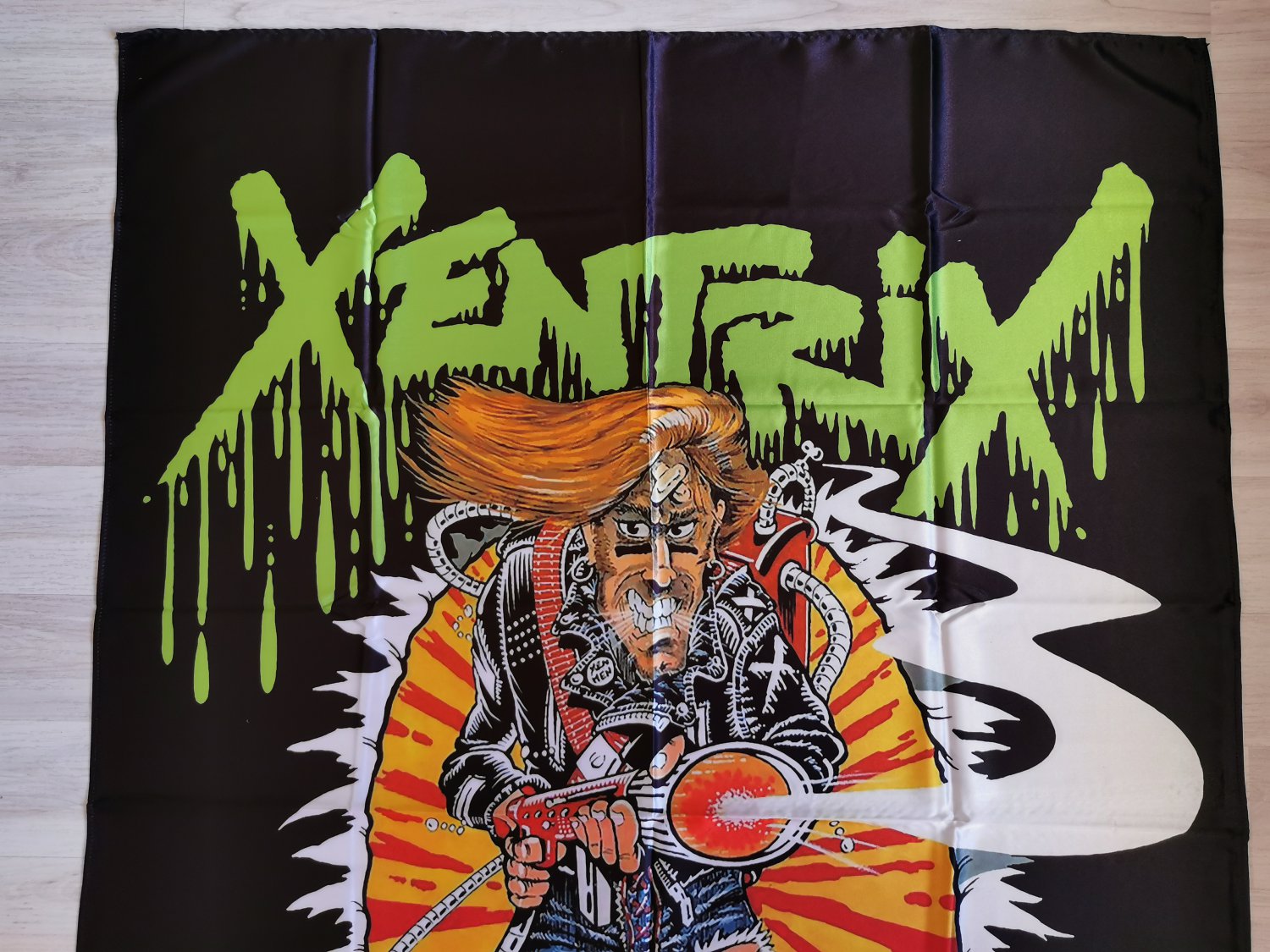 XENTRIX - Ghostbusters FLAG Cloth poster Banner British thrash metal ...