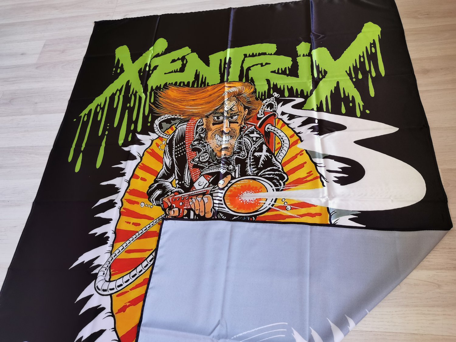 XENTRIX - Ghostbusters FLAG Cloth poster Banner British thrash metal ...