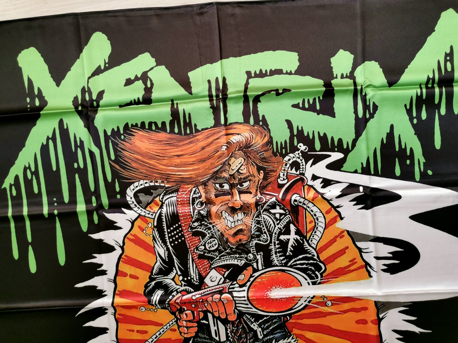 XENTRIX - Ghostbusters FLAG Cloth poster Banner British thrash metal ...