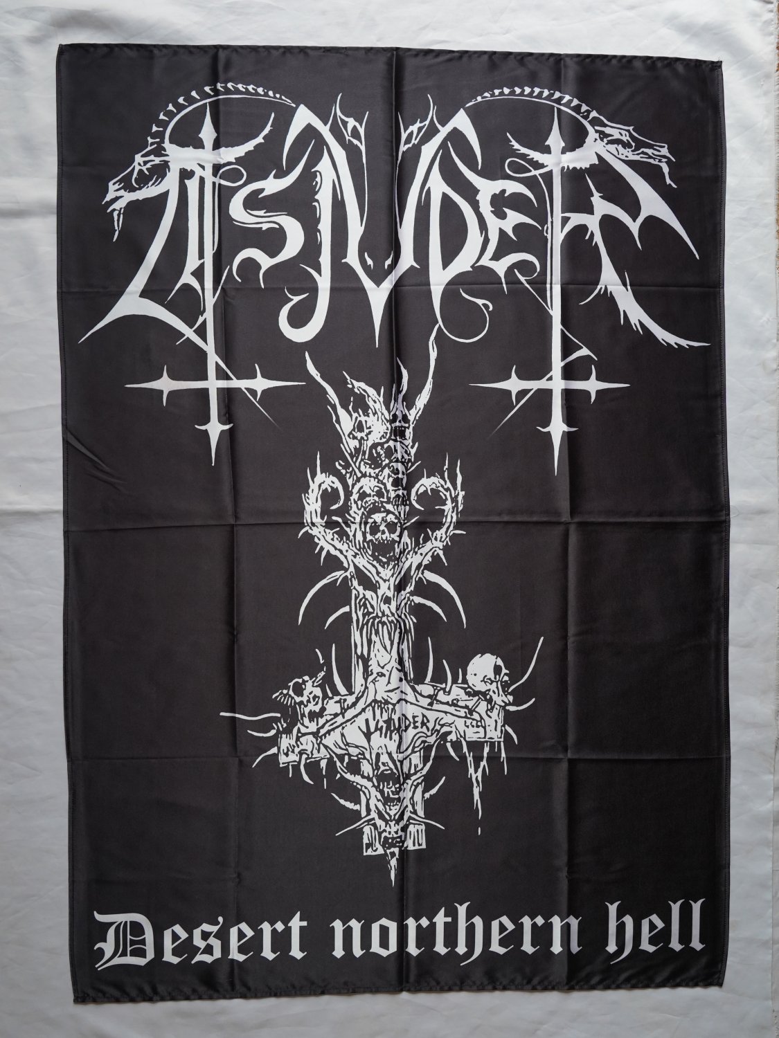TSJUDER - Desert northern hell FLAG cloth POSTER Banner Black METAL Burzum