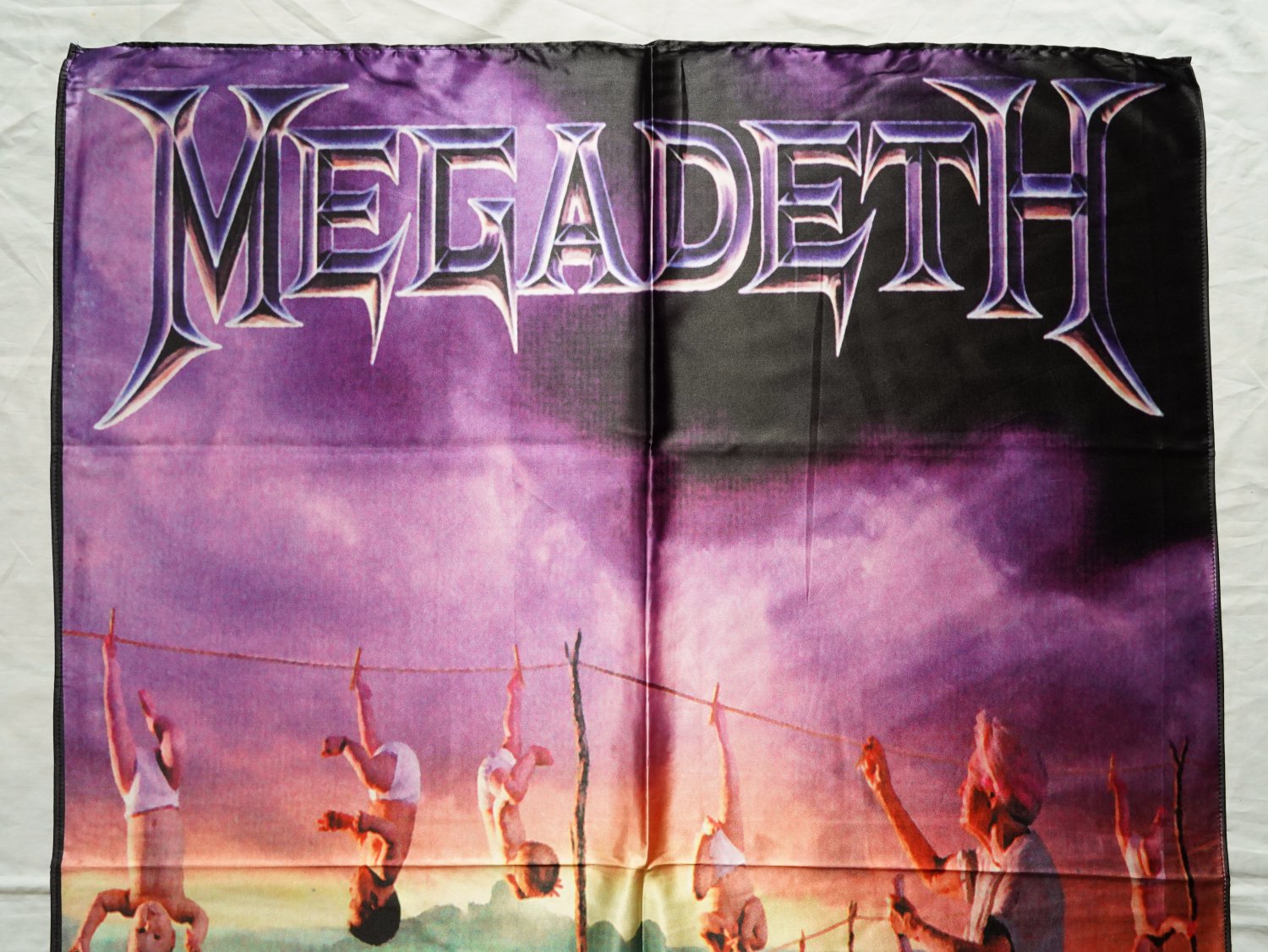 MEGADETH - Youthanasia FLAG cloth POSTER Banner Thrash Speed METAL Dave ...