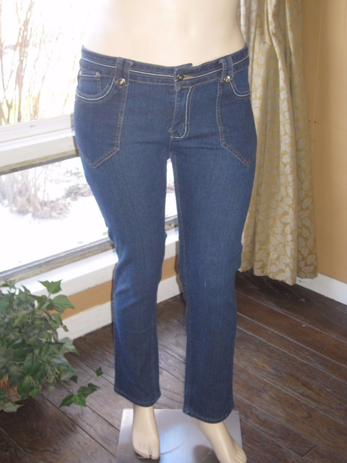 Conga Size 14 Stretch Highly Detailed Skinny Jeans