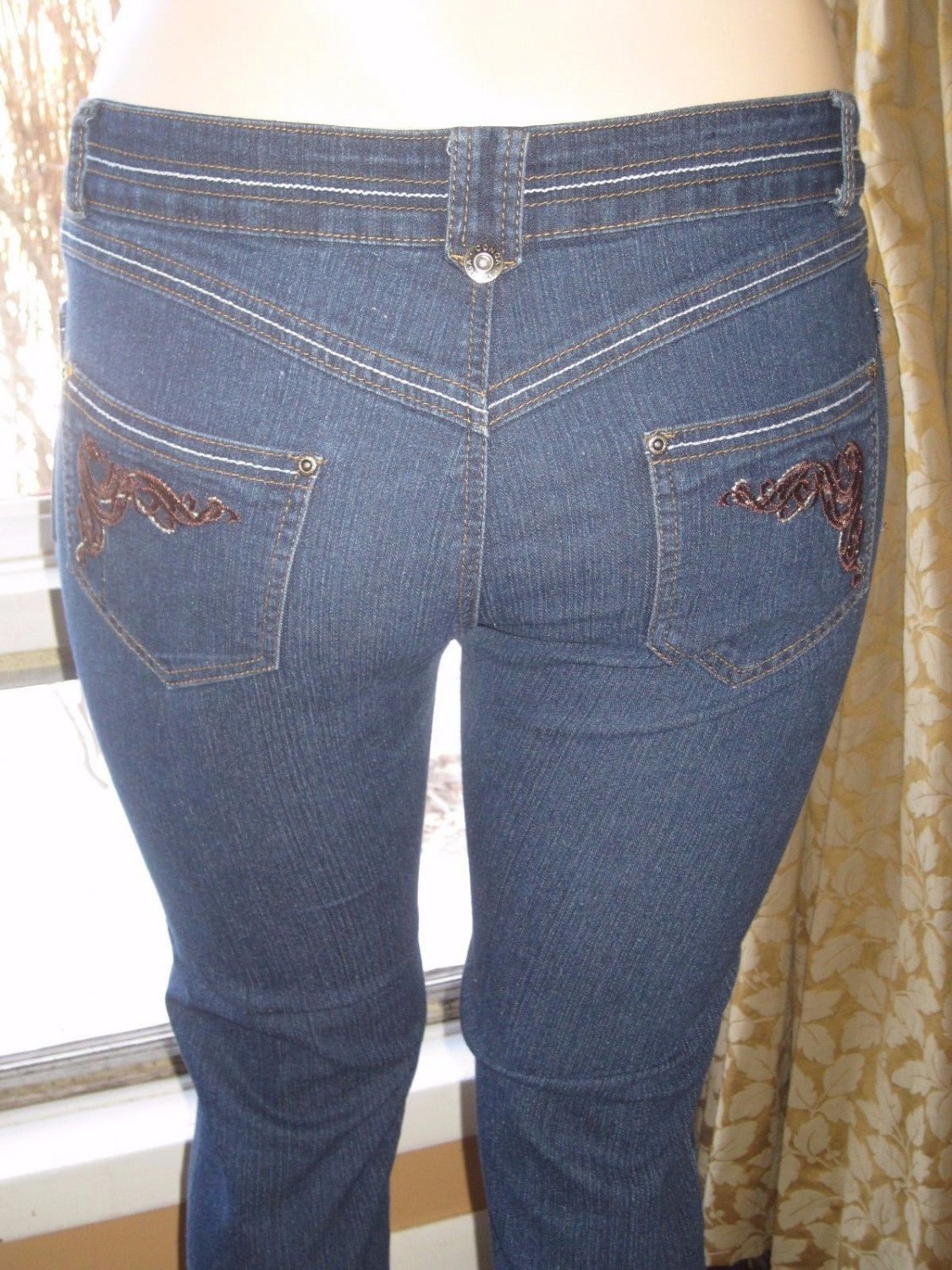 Conga Size 14 Stretch Highly Detailed Skinny Jeans
