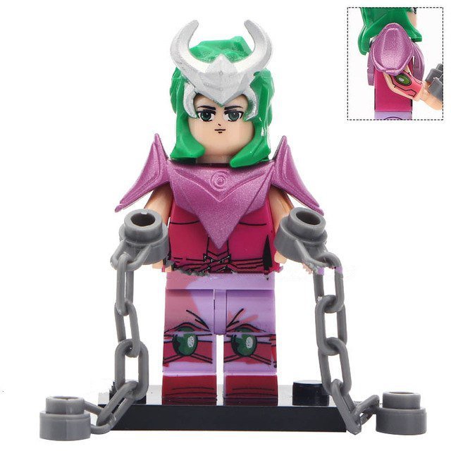 Andromeda Mega Man Lego Minifigure Toy